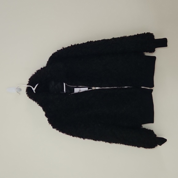 Forever 21 | Jackets & Coats | Womens Forever 2 Black Teddy Bear Jacket ...